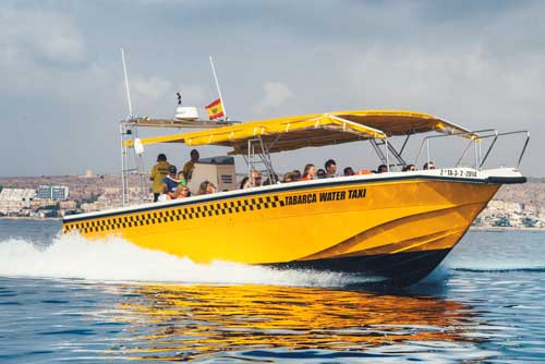 Team Tabarca boat - Tabarca Water Taxi